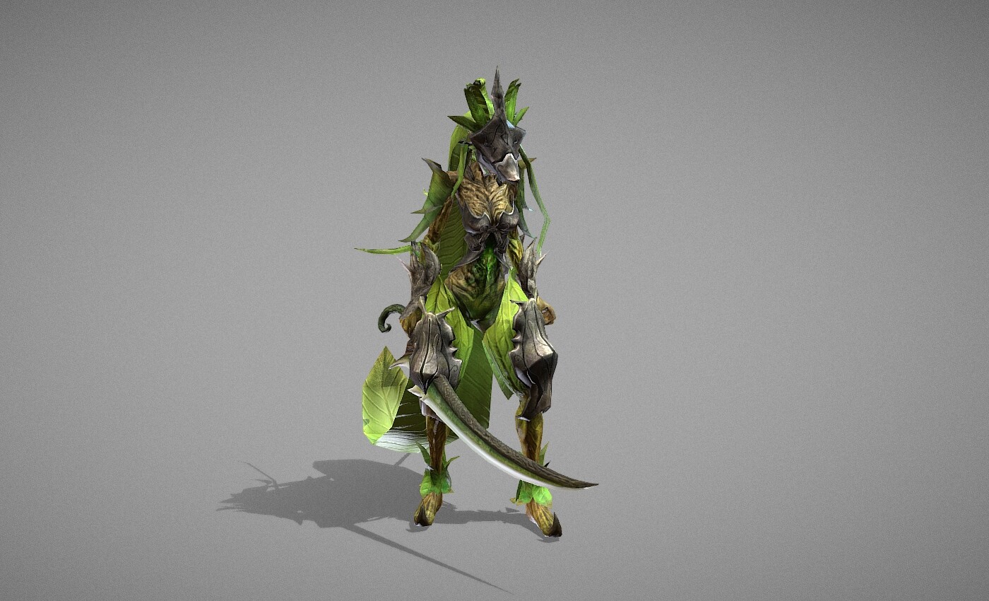 ArtStation - Guidian Blade Master | Game Assets