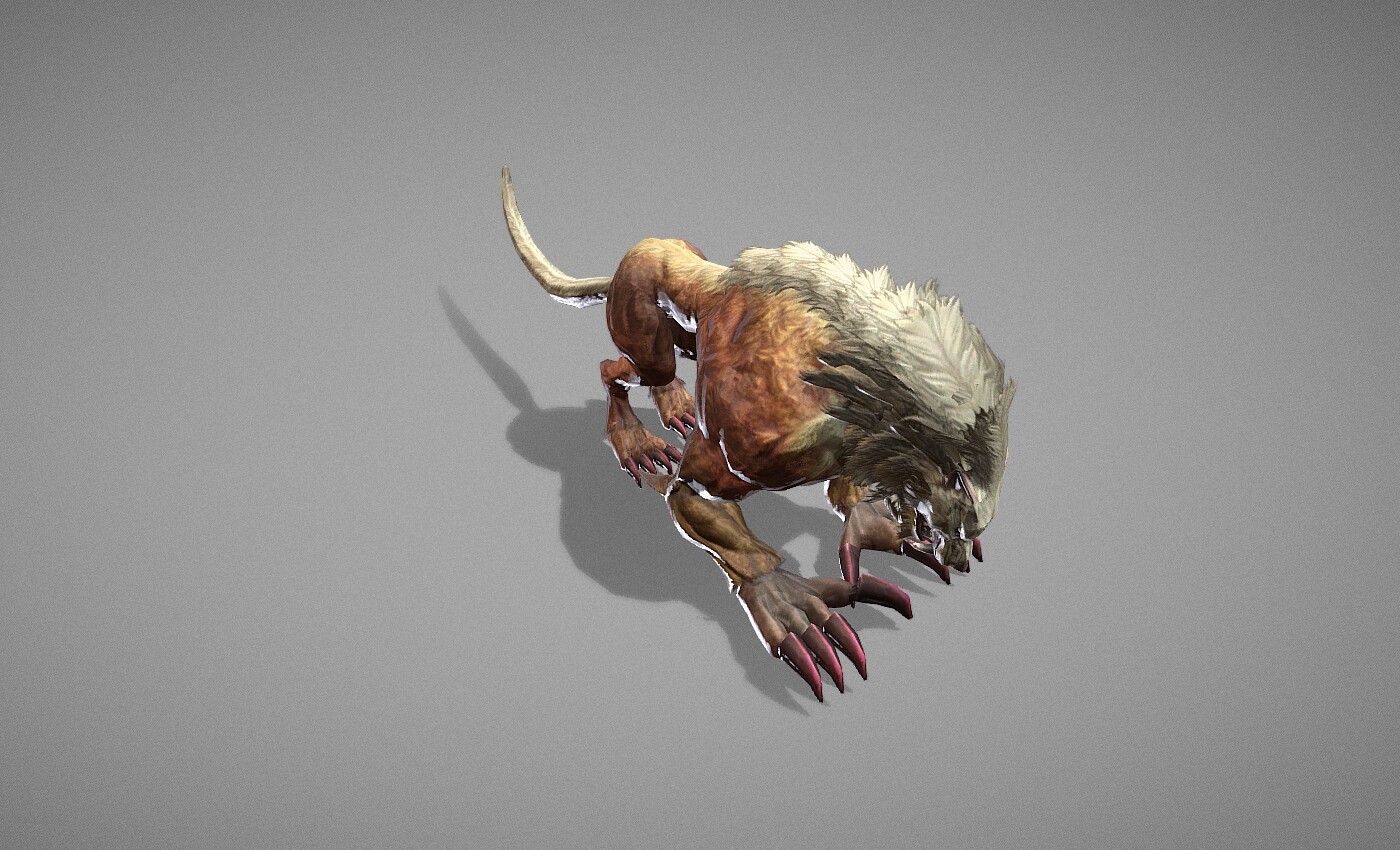 ArtStation - Mutant Beast Zombie | Game Assets