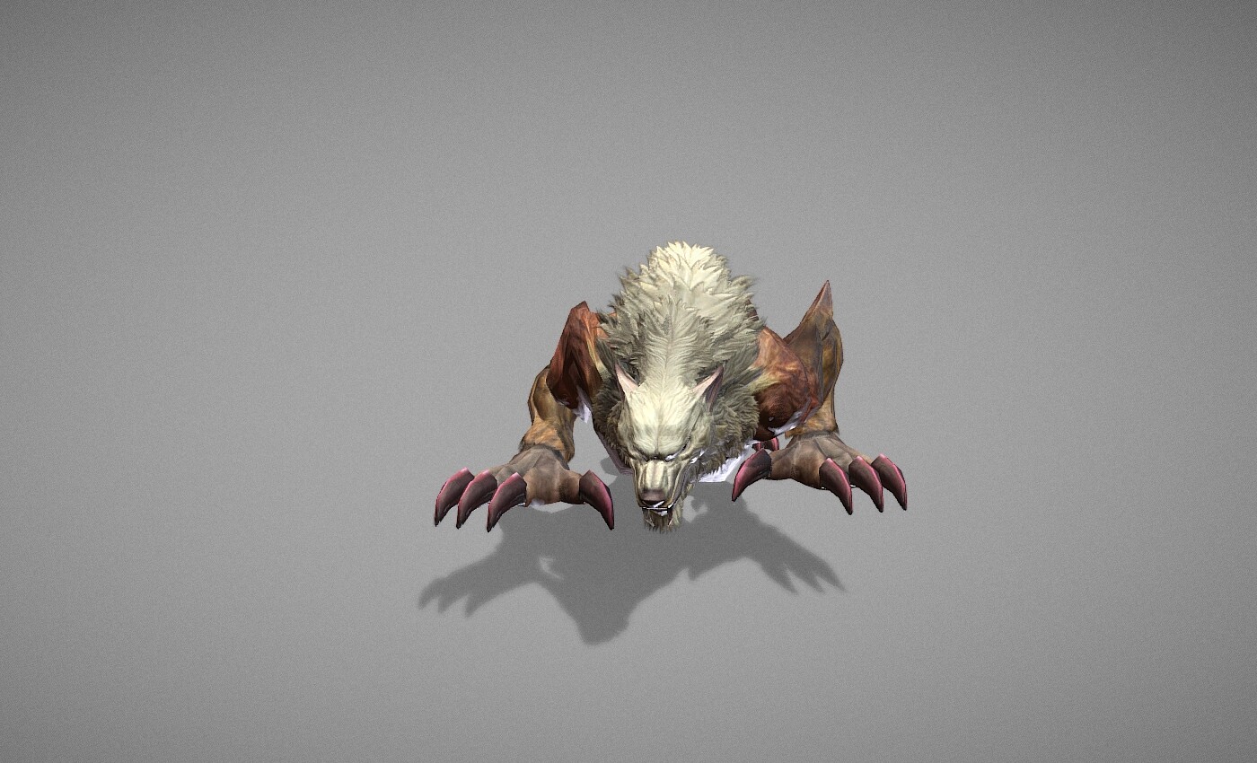 ArtStation - Mutant Beast Zombie | Game Assets