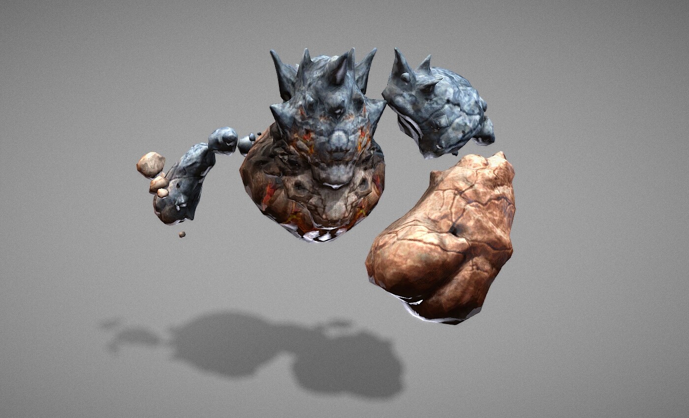 ArtStation - Rock Giant | Game Assets