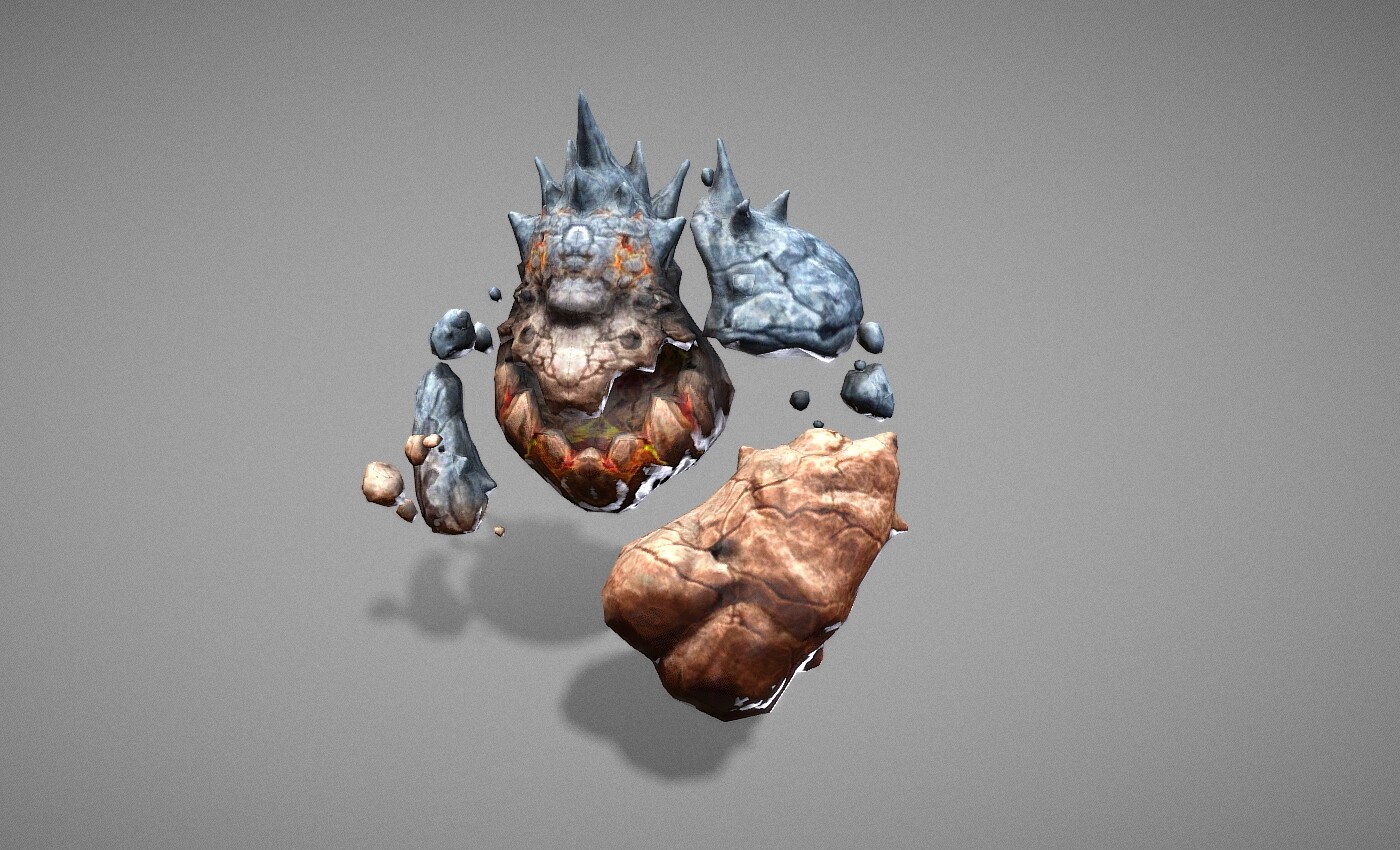 ArtStation - Rock Giant | Game Assets