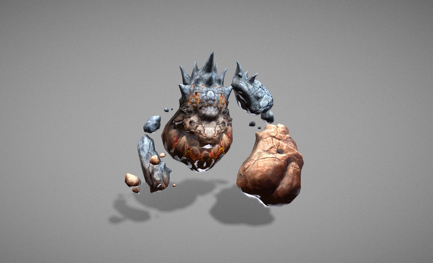 ArtStation - Rock Giant | Game Assets