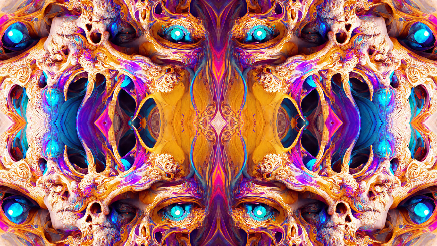 ArtStation - Abstract Wallpaper Pack 05 - 4 Wallpapers in 4K (Watcher's Jubilee Realm) | Artworks