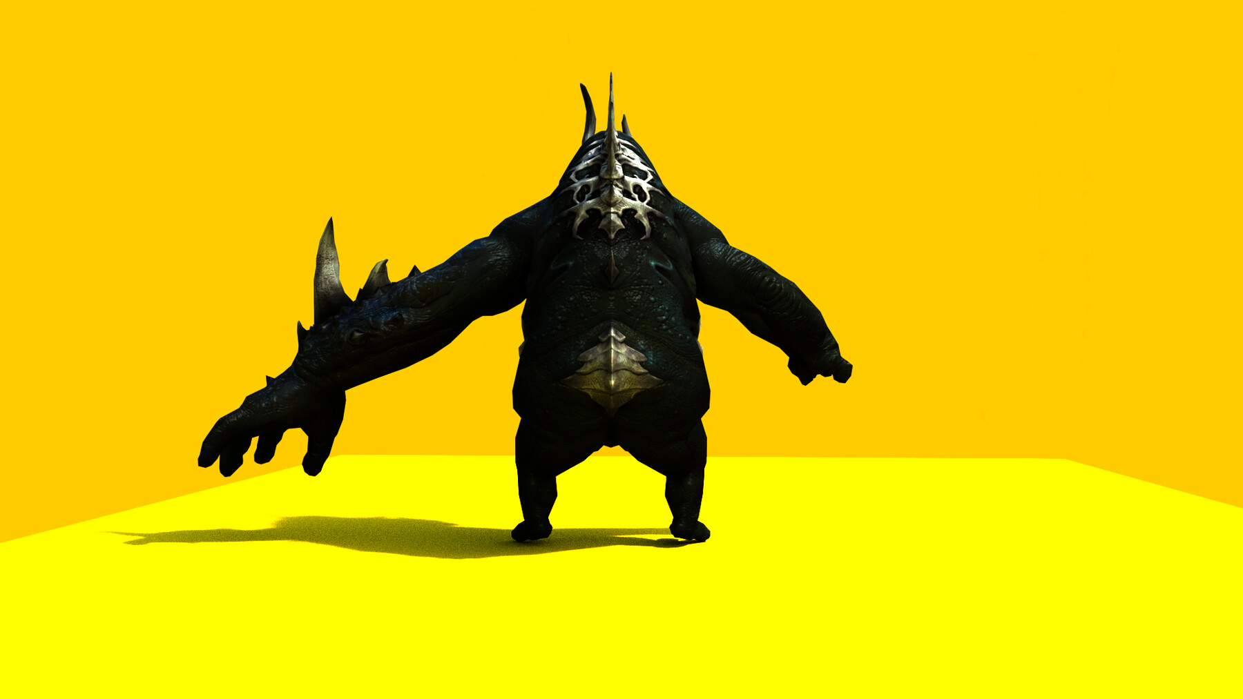 ArtStation - Teeth humanoid monster | Game Assets