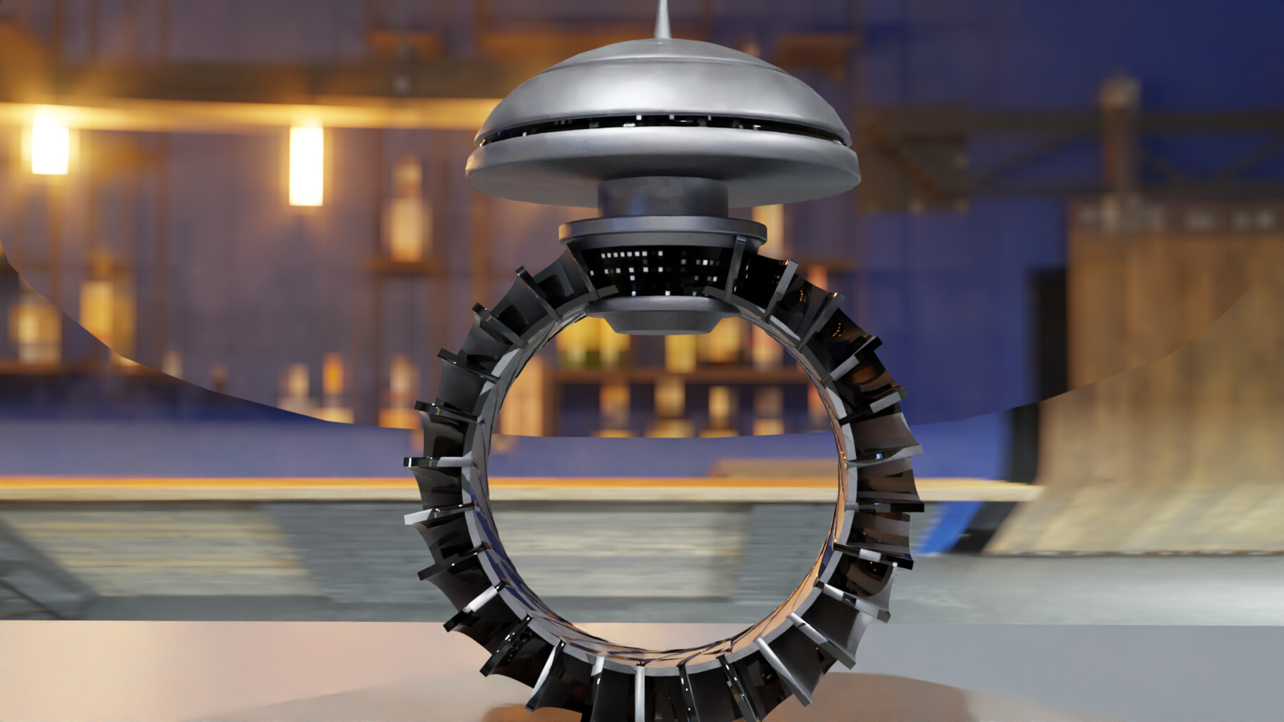 ArtStation - Low Poly Sci-Fi Ring Han | Resources