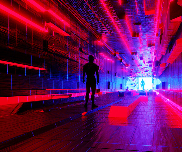 ArtStation - The Collider - First Ever Render by TheNinjaWilson | Artworks