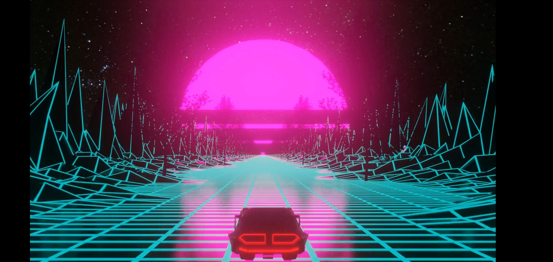 ArtStation - Digital Sunset 1080p Loop w Audio | Artworks