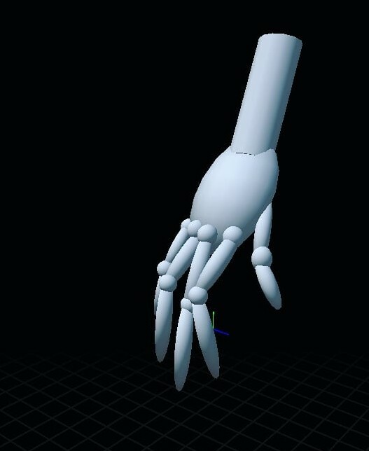 ArtStation - Robotic Female Hand (LowPoly) obj only | Resources