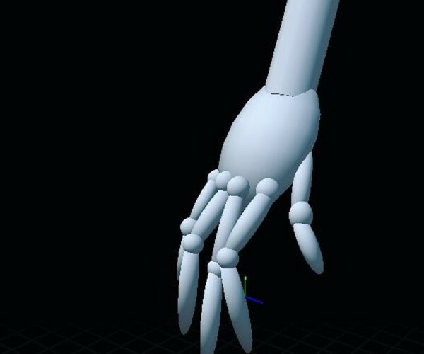 ArtStation - Robotic Female Hand (LowPoly) obj only | Resources