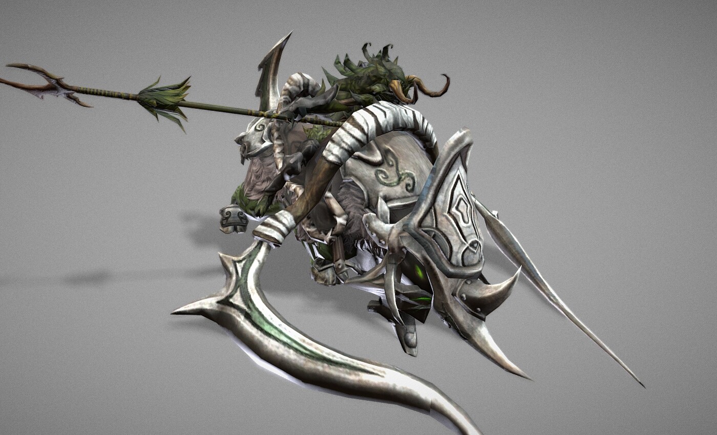 ArtStation - Myth Beast Warrior | Game Assets