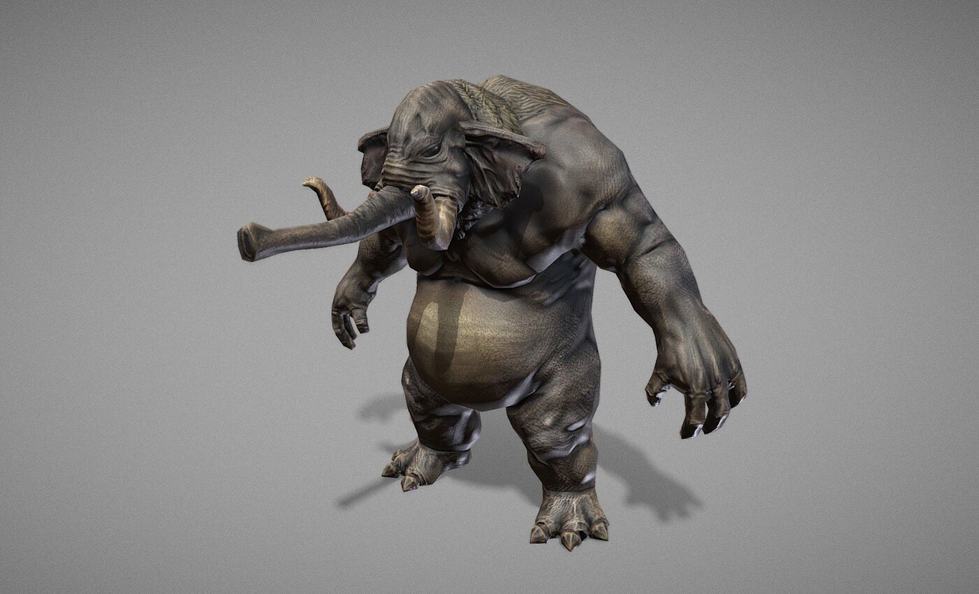 ArtStation - Elephant Myth Myth | Game Assets