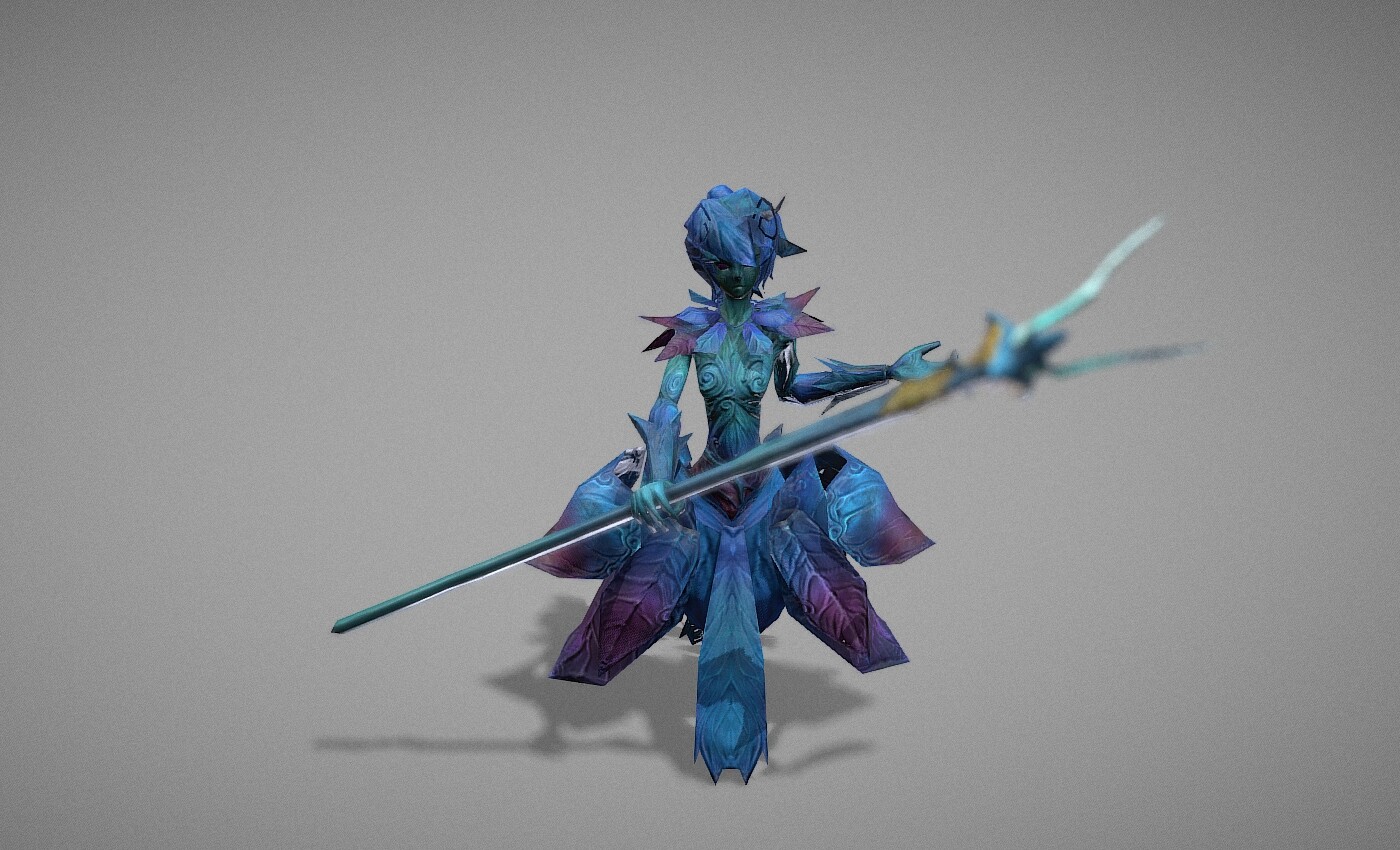 ArtStation - Wizard Spirit Witch | Game Assets