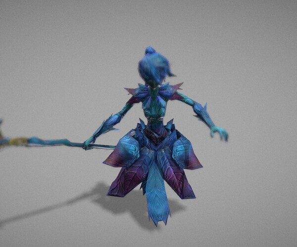 ArtStation - Wizard Spirit Witch | Game Assets