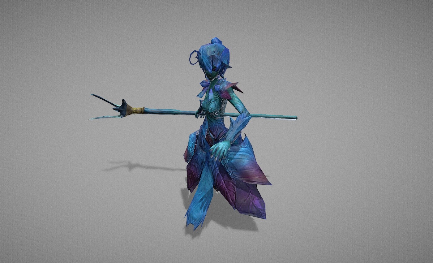 ArtStation - Wizard Spirit Witch | Game Assets