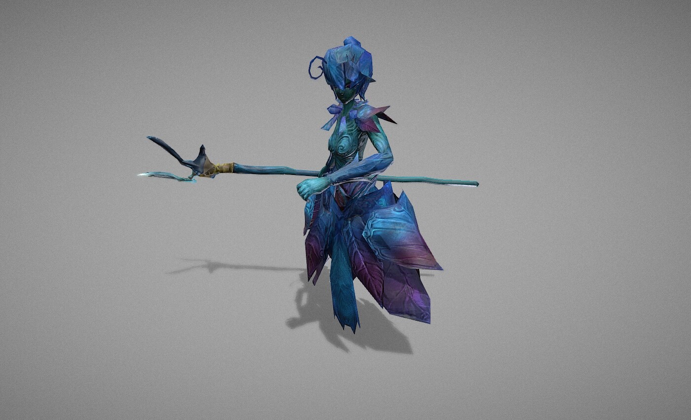 ArtStation - Wizard Spirit Witch | Game Assets