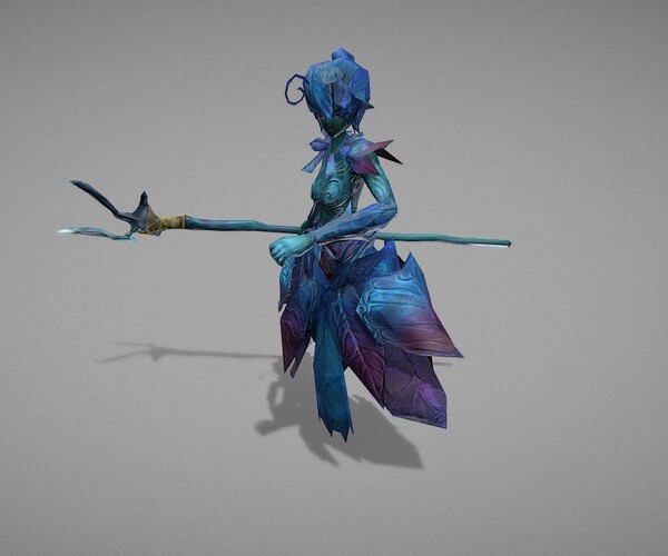 ArtStation - Wizard Spirit Witch | Game Assets
