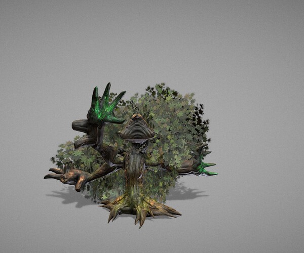 ArtStation - Ent Chieftain Myth | Game Assets