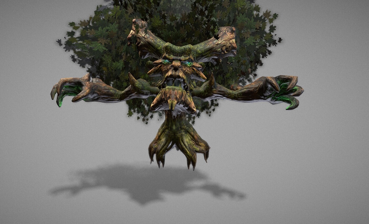 ArtStation - Ent Chieftain Myth | Game Assets