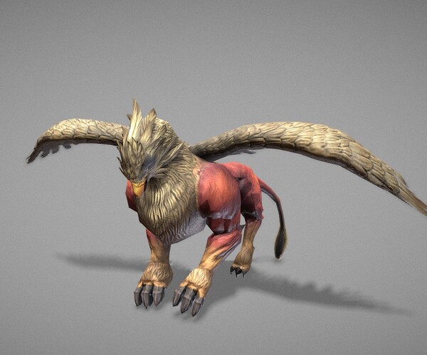ArtStation - Griphon Myth | Game Assets