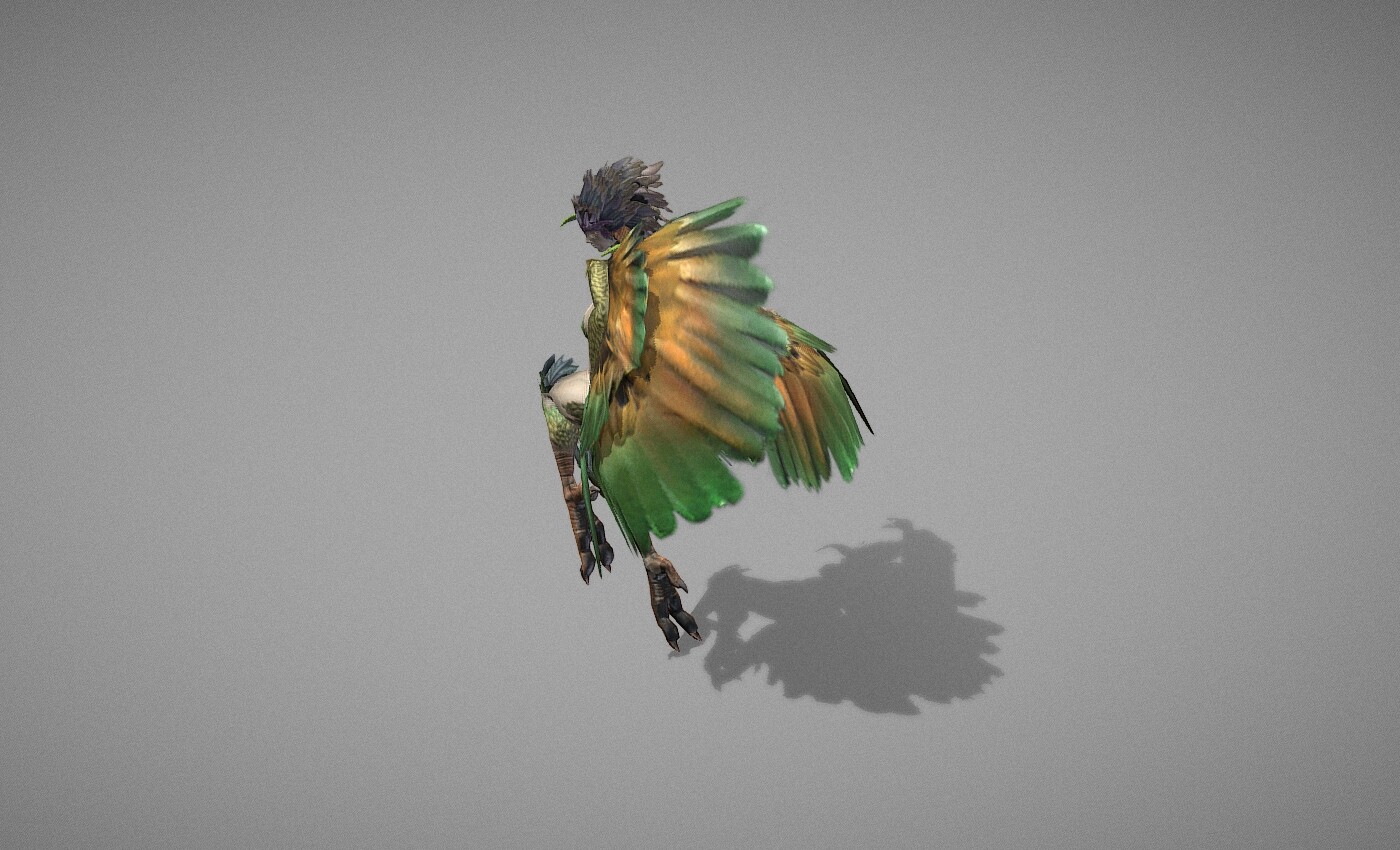 ArtStation - Harpy Myth | Game Assets