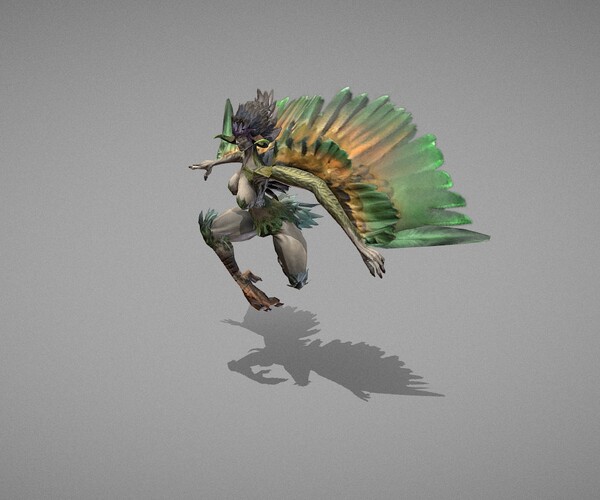 ArtStation - Harpy Myth | Game Assets