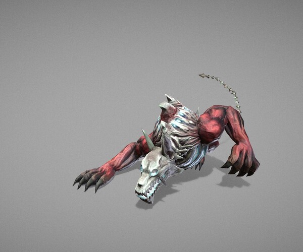 ArtStation - Hellhound Myth | Game Assets