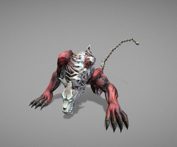 ArtStation - Hellhound Myth | Game Assets
