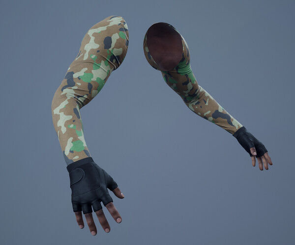 ArtStation - FPS First Person Arms - 01 B | Game Assets