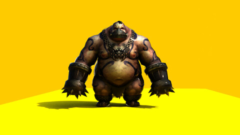 ArtStation - Zombie monsters game model | Game Assets