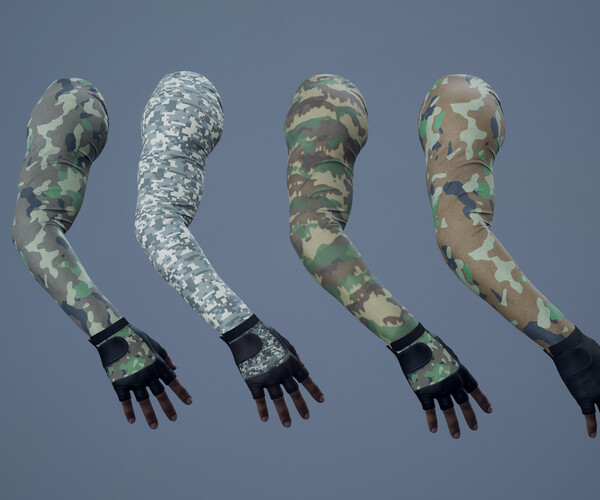 ArtStation - FPS First Person Arms - 01 B | Game Assets