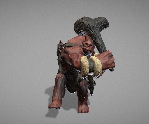 ArtStation - Ogre Myth | Game Assets