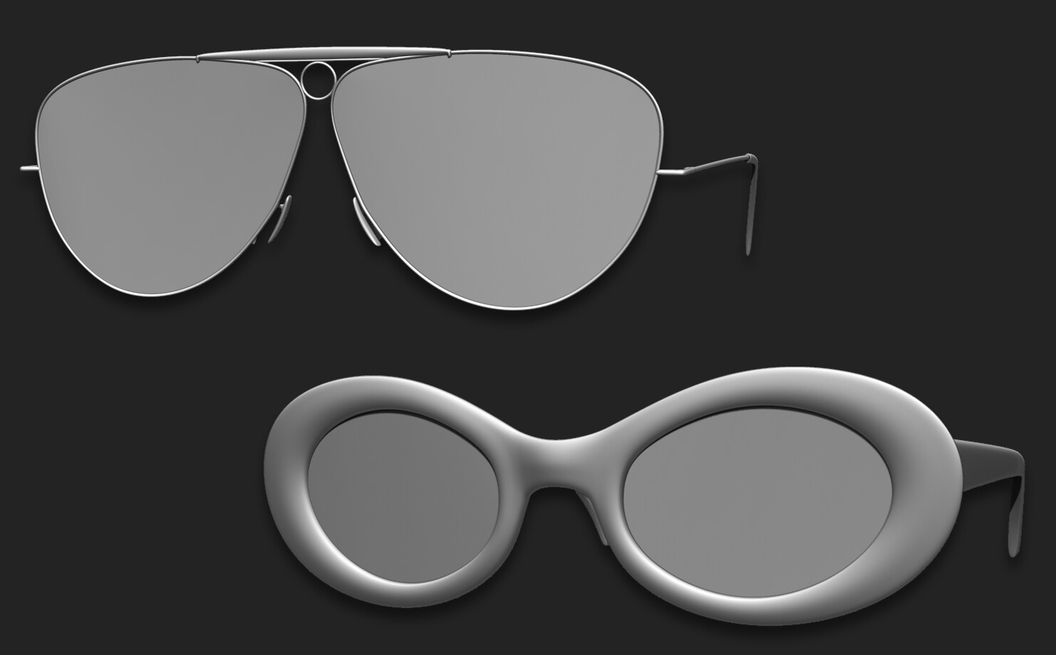 ArtStation - 15 Glasses Base Mesh | Resources