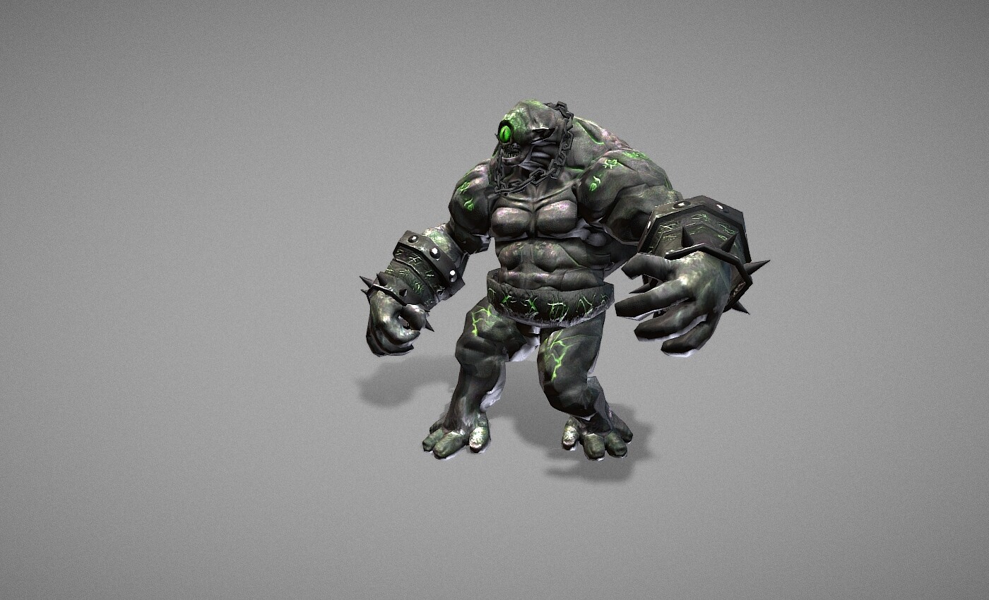 ArtStation - Stone Golem Myth | Game Assets