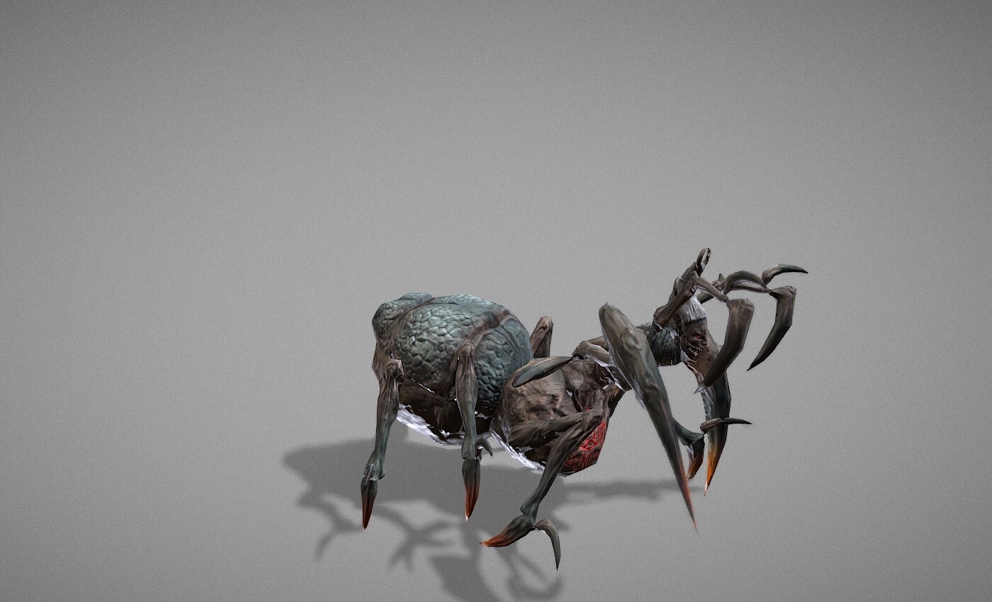 ArtStation - Tarantula Myth | Game Assets