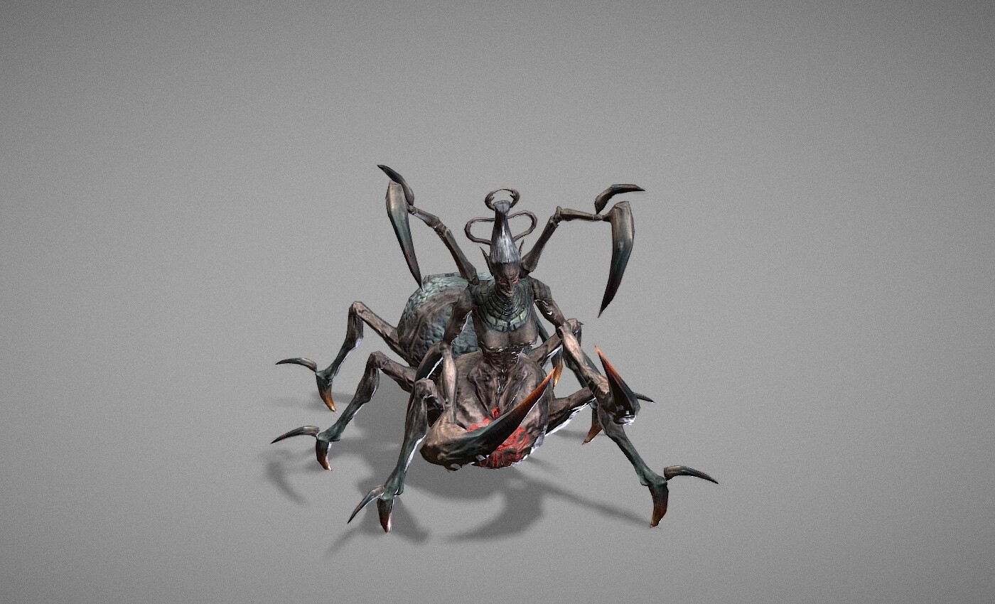 ArtStation - Tarantula Myth | Game Assets