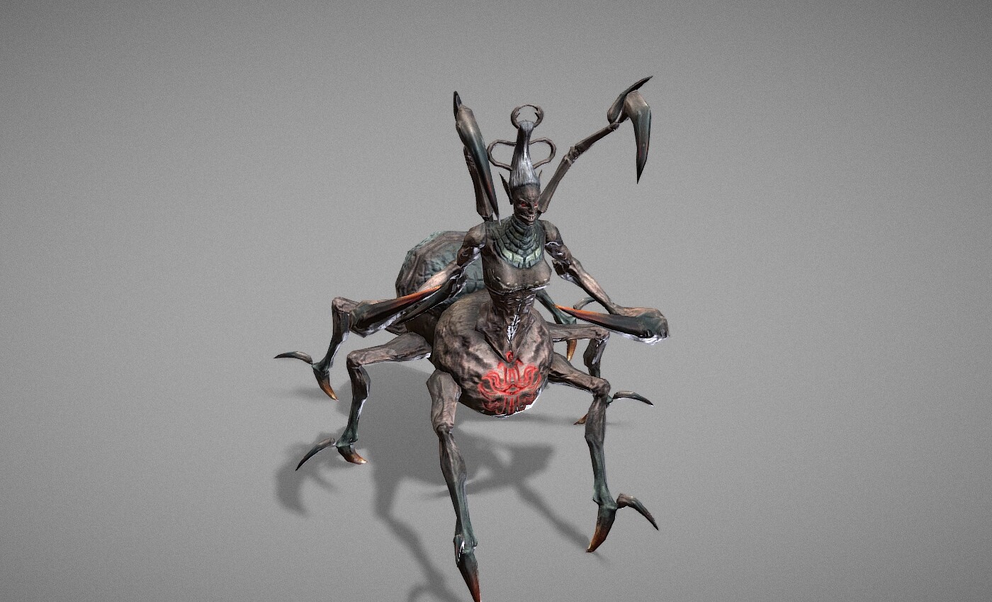 ArtStation - Tarantula Myth | Game Assets