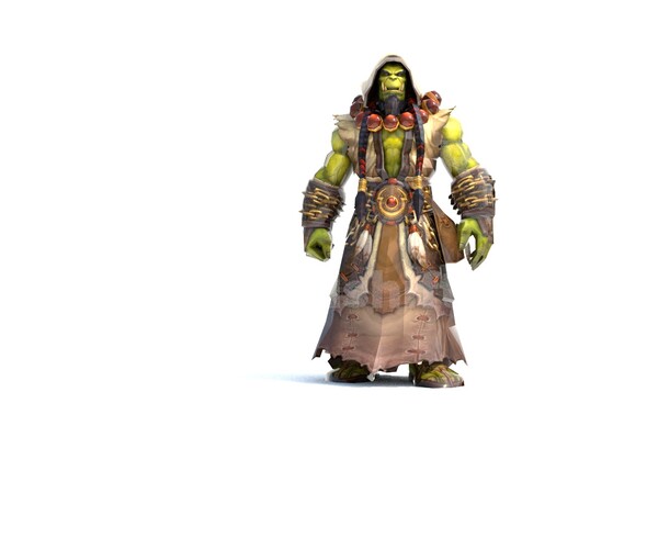 ArtStation - Characters of warcraft humanoid monster green skin | Resources