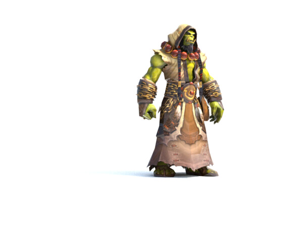 ArtStation - Characters of warcraft humanoid monster green skin | Resources