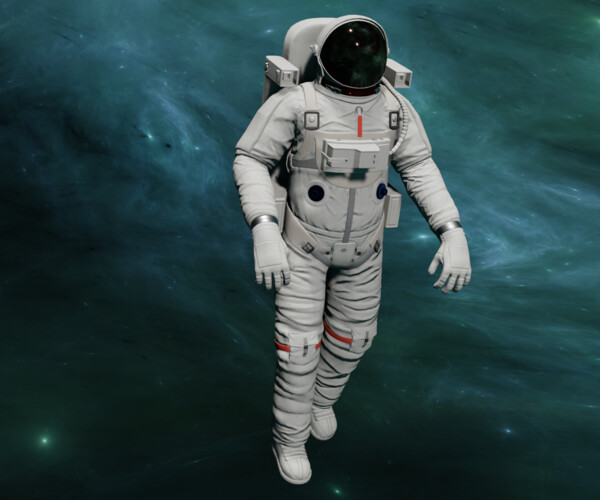 ArtStation - ANIMATED ASTRONAUT GAME READY | Game Assets