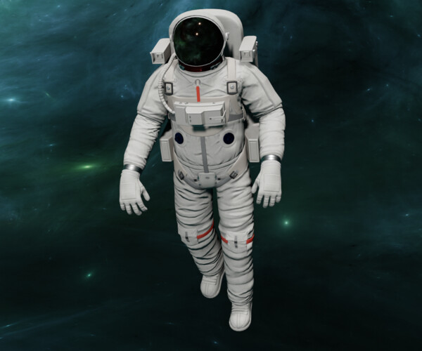 ArtStation - ANIMATED ASTRONAUT GAME READY | Game Assets