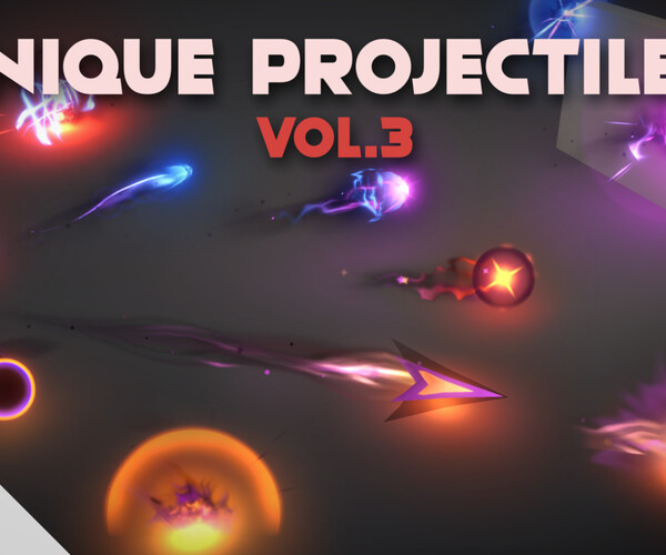 ArtStation - Unique Projectiles - Mega Pack - Vol. 1 | Game Assets