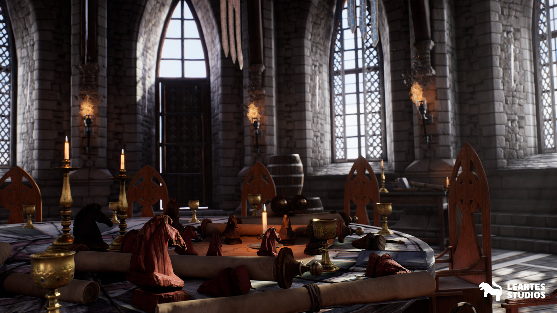 Leartes Studios - Medieval Castle Interior / Unreal Engine 4 Asset Pack