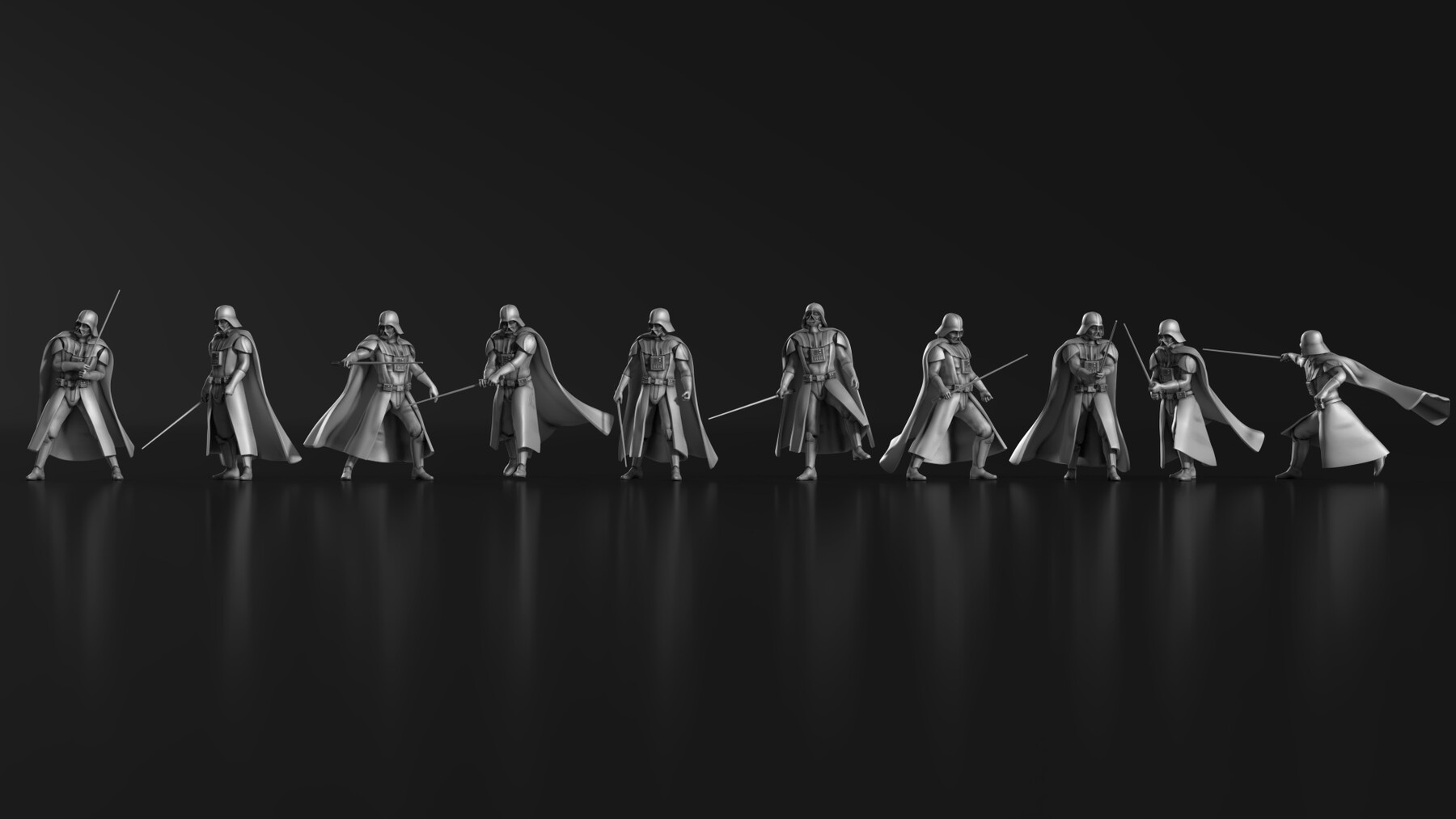 ArtStation - Darth Vader Figure Set 06 | Resources