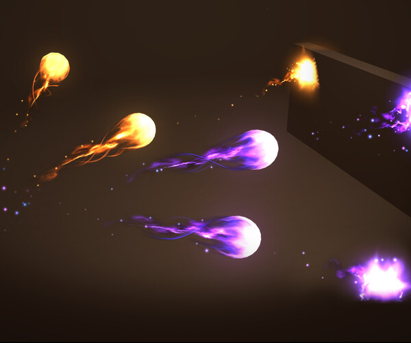 ArtStation - Unique Projectiles - Mega Pack - Vol. 1 | Game Assets