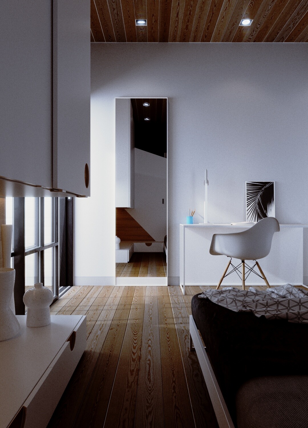 ArtStation - Simple Modern Interior 3D Model and Scene VRay | Resources