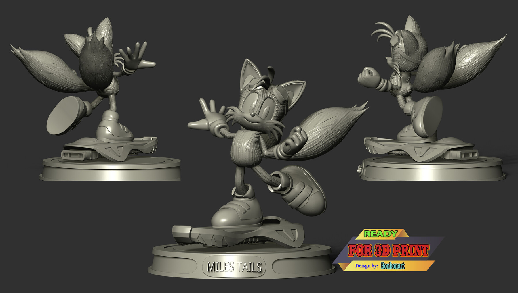 ArtStation - Miles Tails Prower Riders | Resources