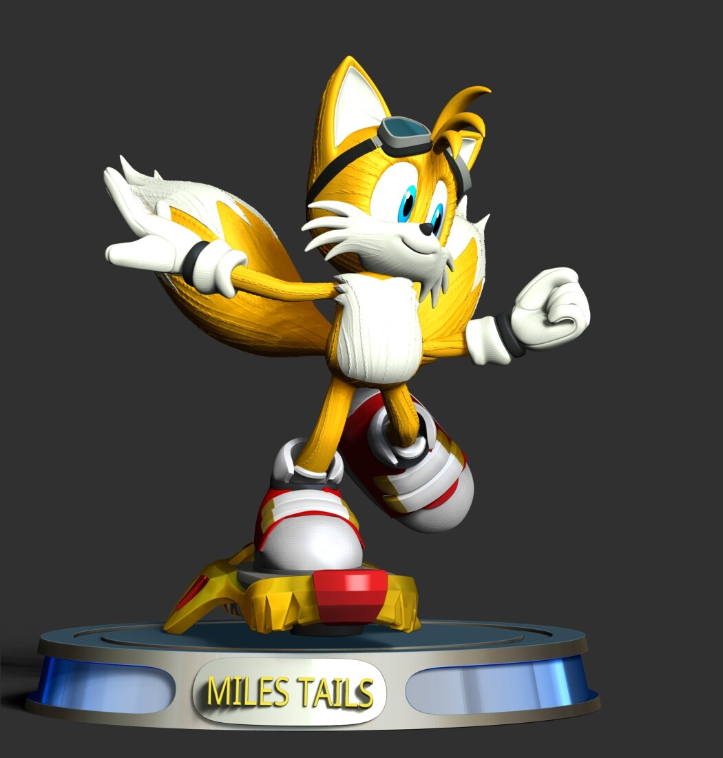 ArtStation - Miles Tails Prower Riders | Resources
