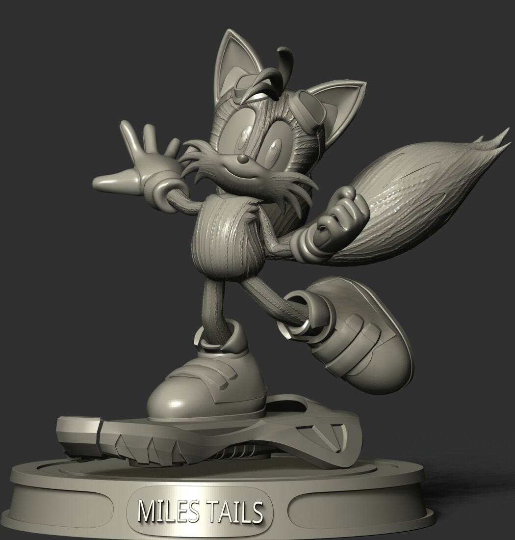 ArtStation - Miles Tails Prower Riders | Resources