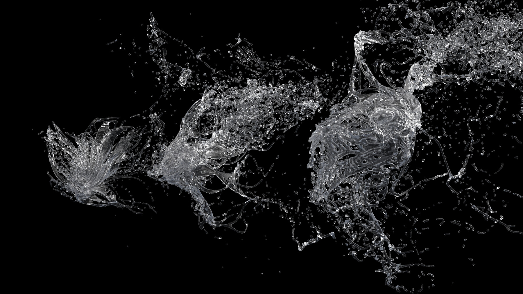 ArtStation - Water Splash Animation and Model | Resources