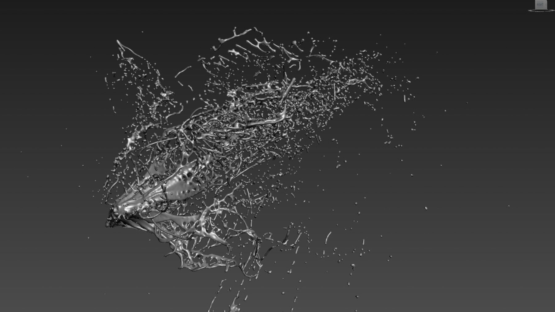 ArtStation - Water Splash Animation and Model | Resources